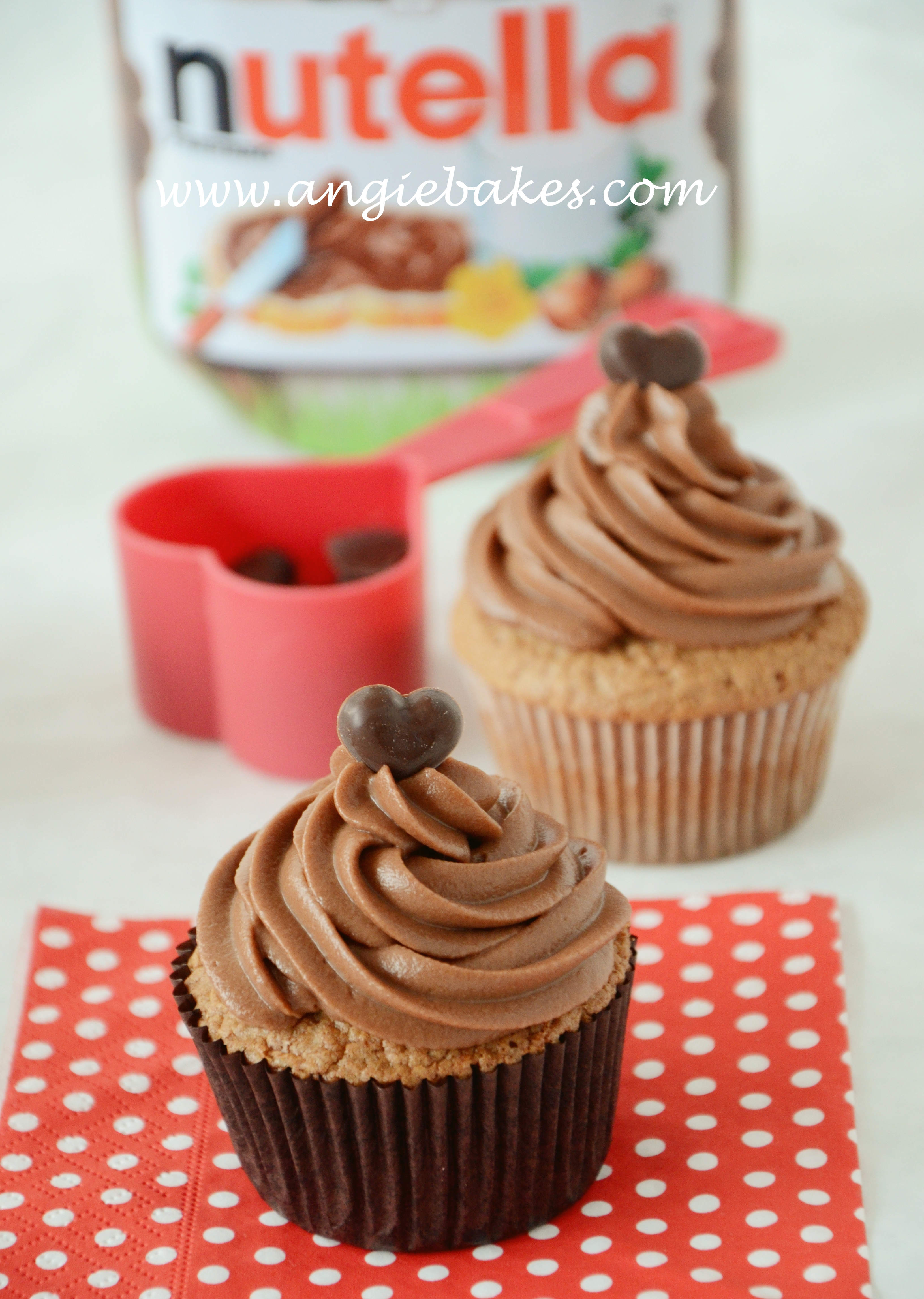 Nutellové cupcakes | Angie